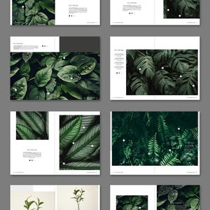 Catalog Layout Template | Lookbook Layout Template | Catalog Brochure ...