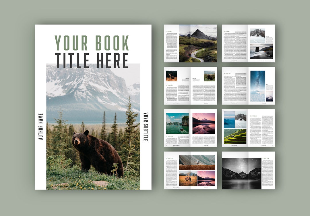 Universal Book Layout | Print Book Layout | Reading Book Layout ...