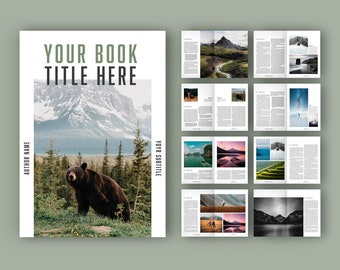 Print Book Layout | Universal Book Layout | Reading Book Layout ...