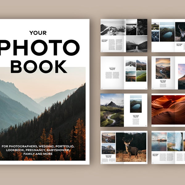 Travel Portfolio Template - Etsy