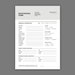 Registration Form Layout Template | Document Form Template ...