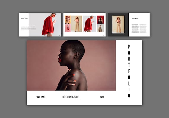 Digital Portfolio Layout - Etsy