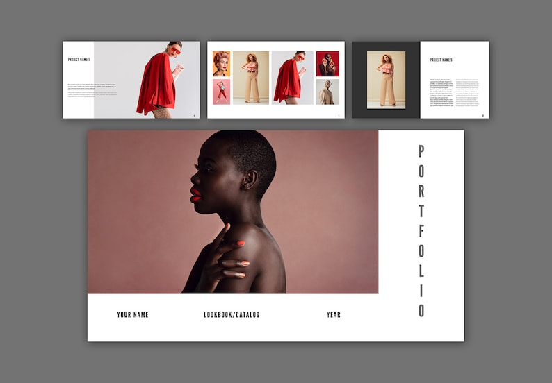 Digital Portfolio Layout - Etsy