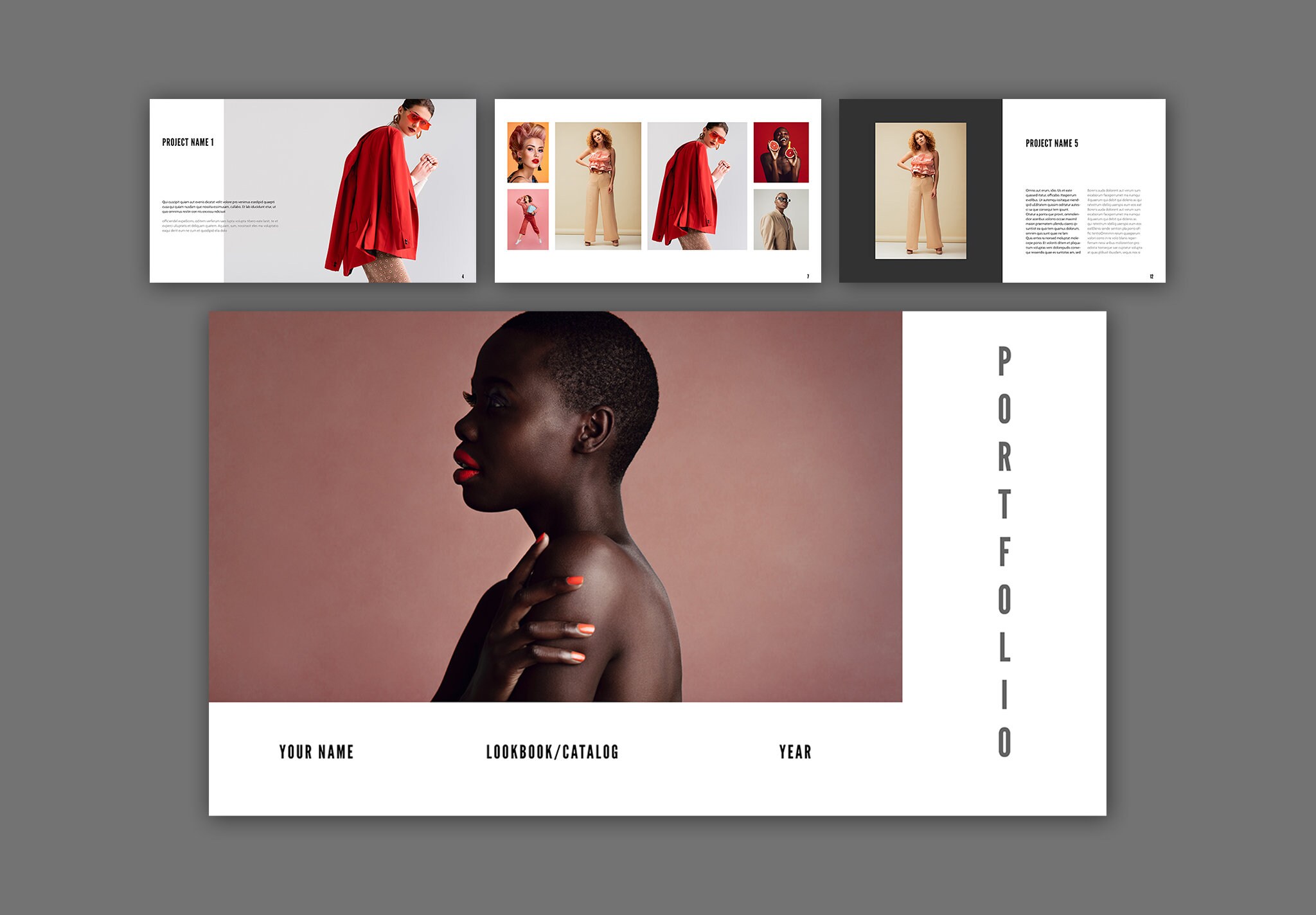 Digital Portfolio Layout - Etsy