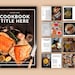 Cookbook Layout Template | Recipe Book Layout | Food Book Layout | Cook ...