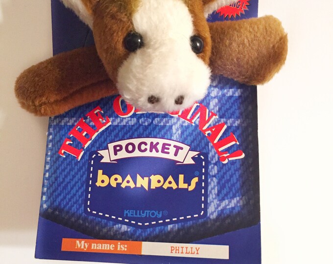 Vintage Pocket Beanpals, Kellytoy Beanpals, Kellytoy Horse, Horse ...