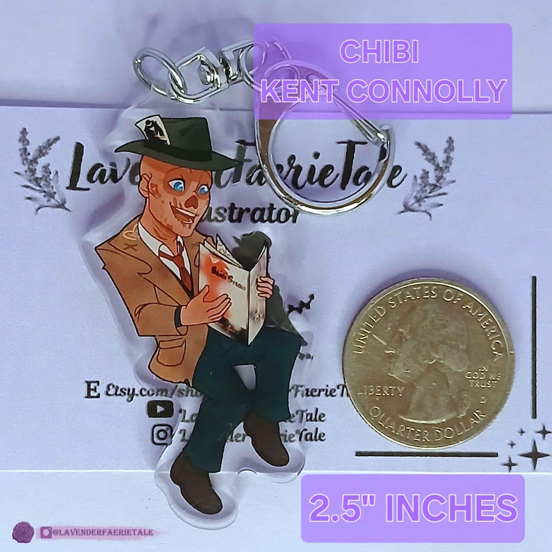 Chibi Ghouls of the Wasteland Fallout || 2.5" Inches Double Sided Charm ...