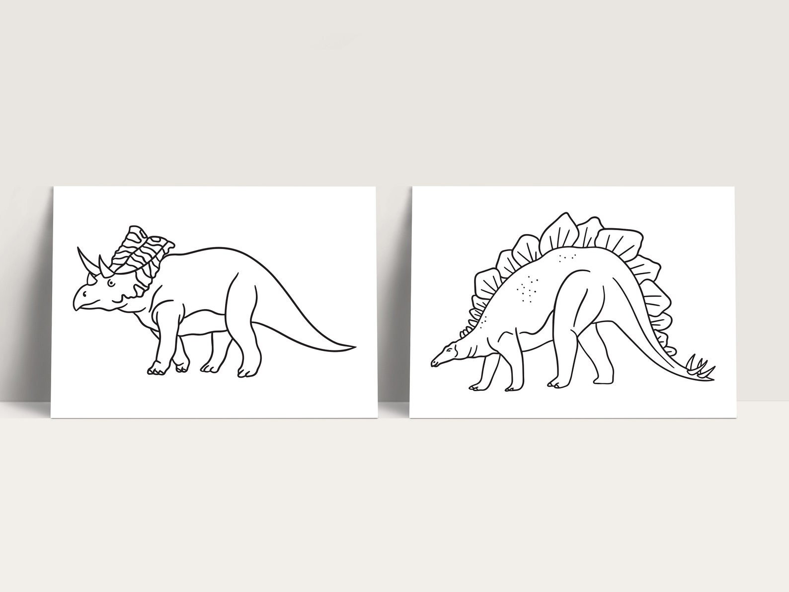 100 Dinosaurs PNG, SVG, Clipart Bundle, Line Art, Dino Animal ...