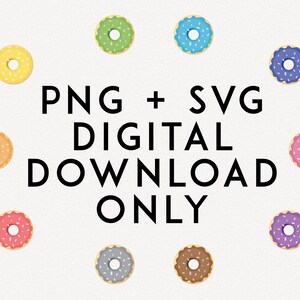 Sweets Clipart Bundle Set, 110 Dessert Rainbow Graphics, Colorful ...