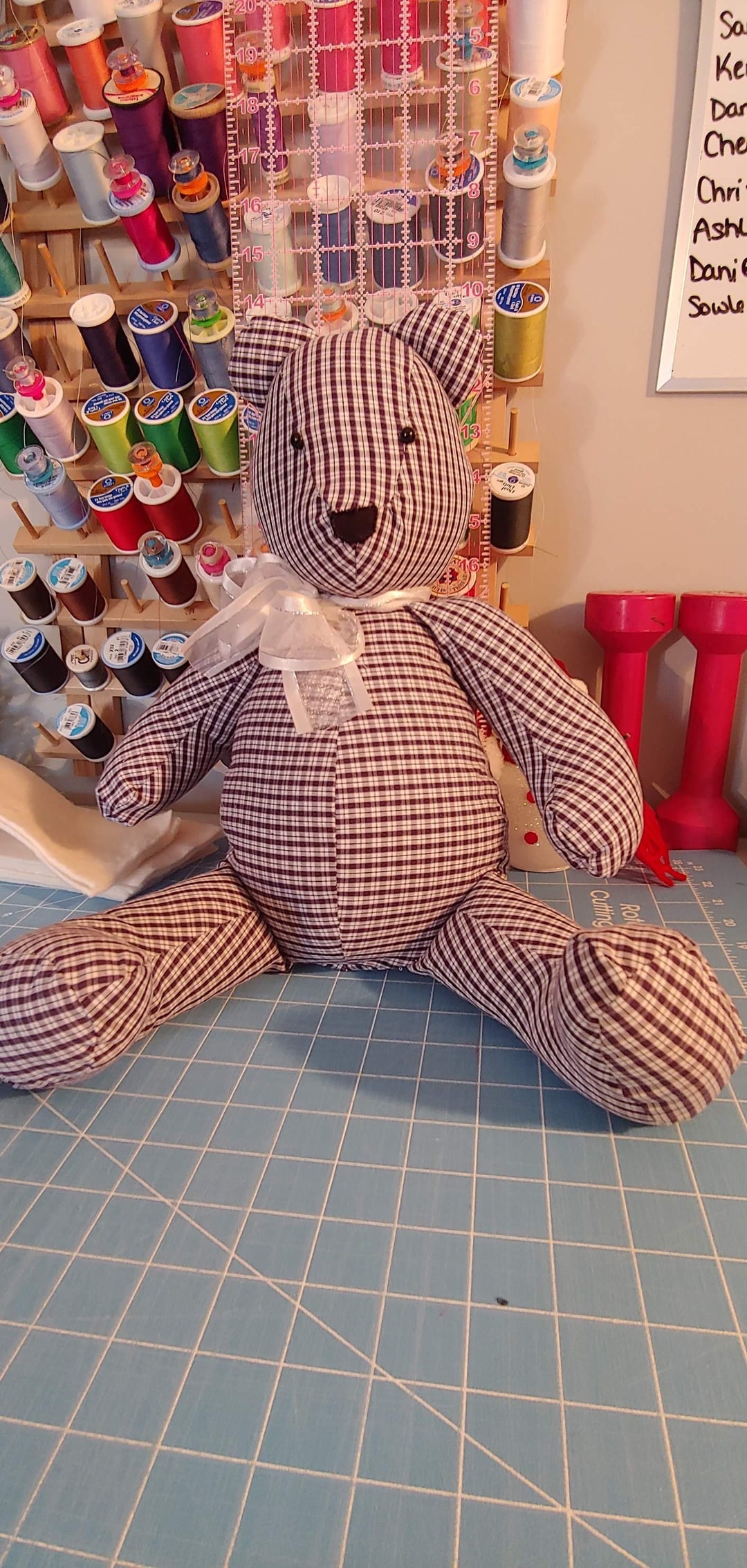 Custom Made Memory Bears - Etsy