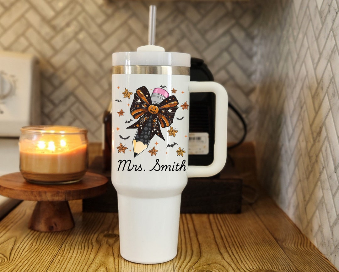 Teacher Gift, 40 Oz Tumbler, Teacher Tumbler, 40 Oz Mug, Back to School ...