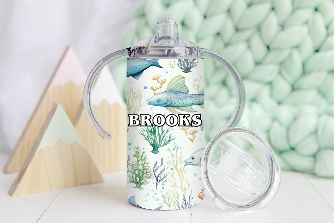 Fish Sippy Cup, Baby Cup, Toddler Cup, Cute Sippy Cup, Kids Tumbler ...