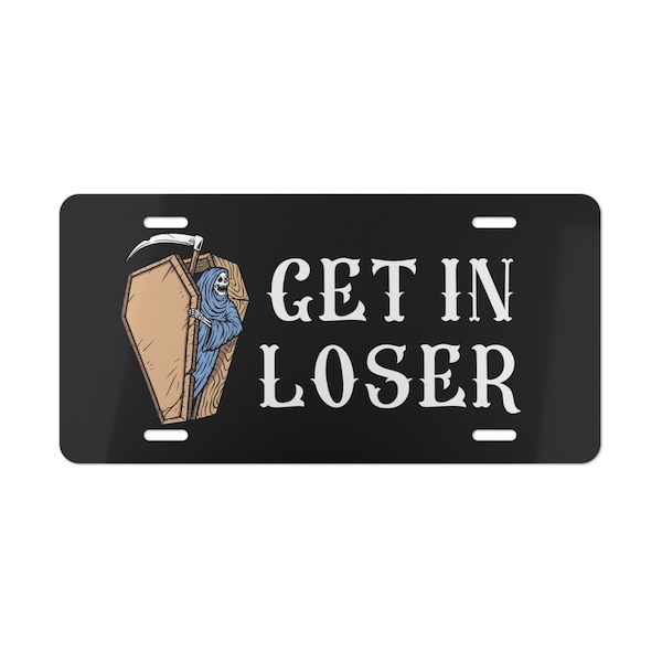 Horror Front License Plate - Etsy