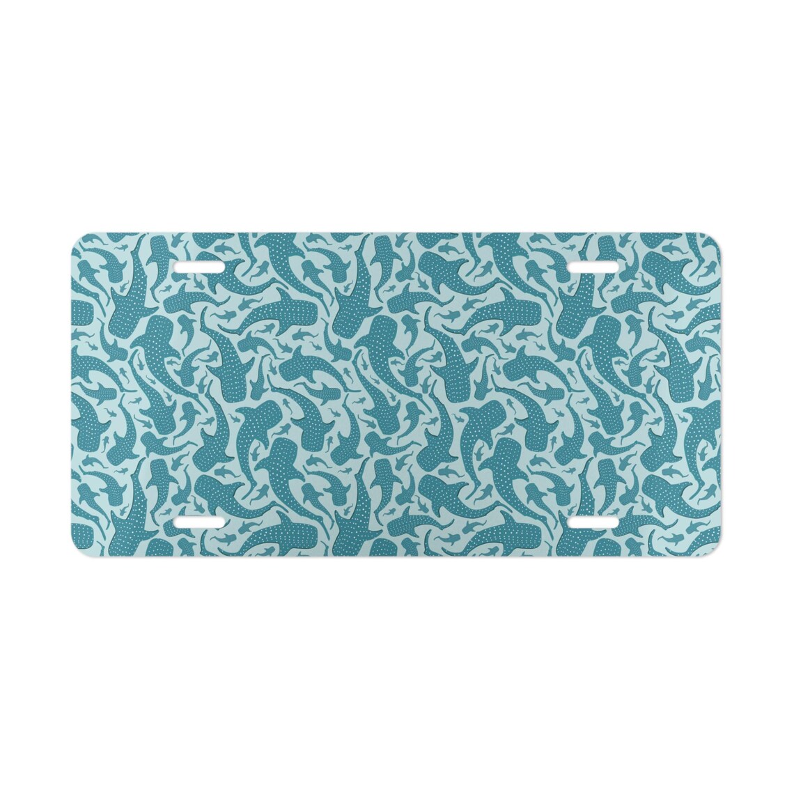 Whale Shark Pattern Front License Plate: Ocean Car Decor - Etsy