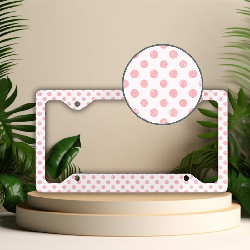 Polka Dot Frame - Etsy