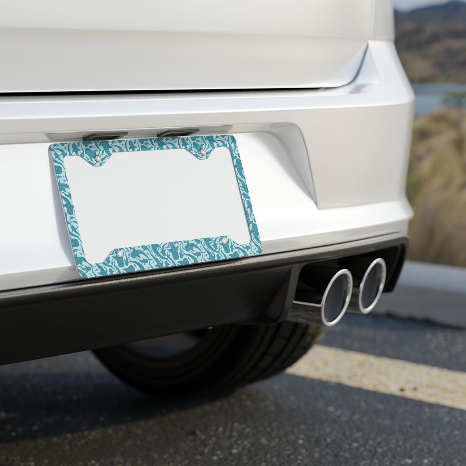 Whale Shark License Plate Frame: Beachy Blue Car Decor - Etsy