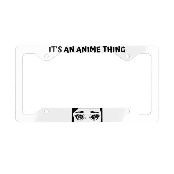Anime Girl License Plate - Etsy