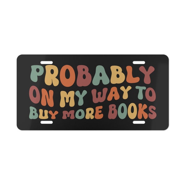 Funny Car Vanity Plate - Etsy