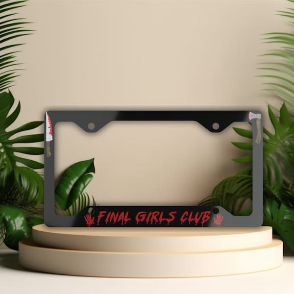 Car License Plate Frame Horror - Etsy