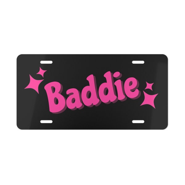 Baddie Vanity Plate - Etsy