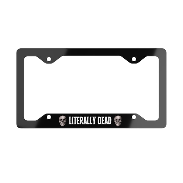 Emo License Plate Frame - Etsy Canada