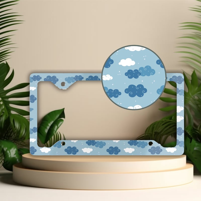 Anime License Plate Frame - Etsy