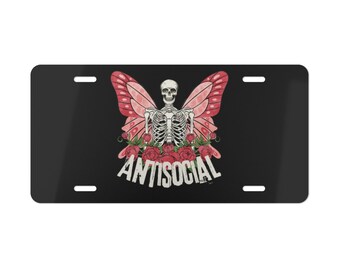 Front License Plate Skeleton - Etsy