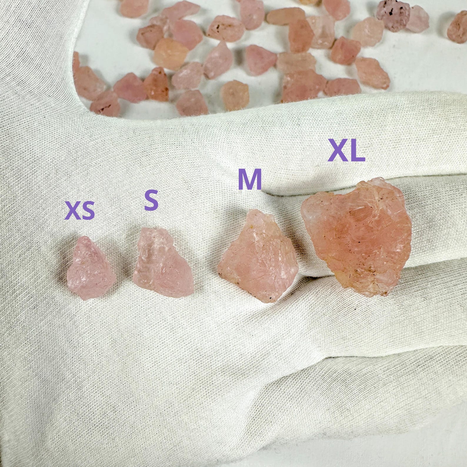 Natural Raw Morganite Stone / Rough Pink Beryl Crystal / Love ...