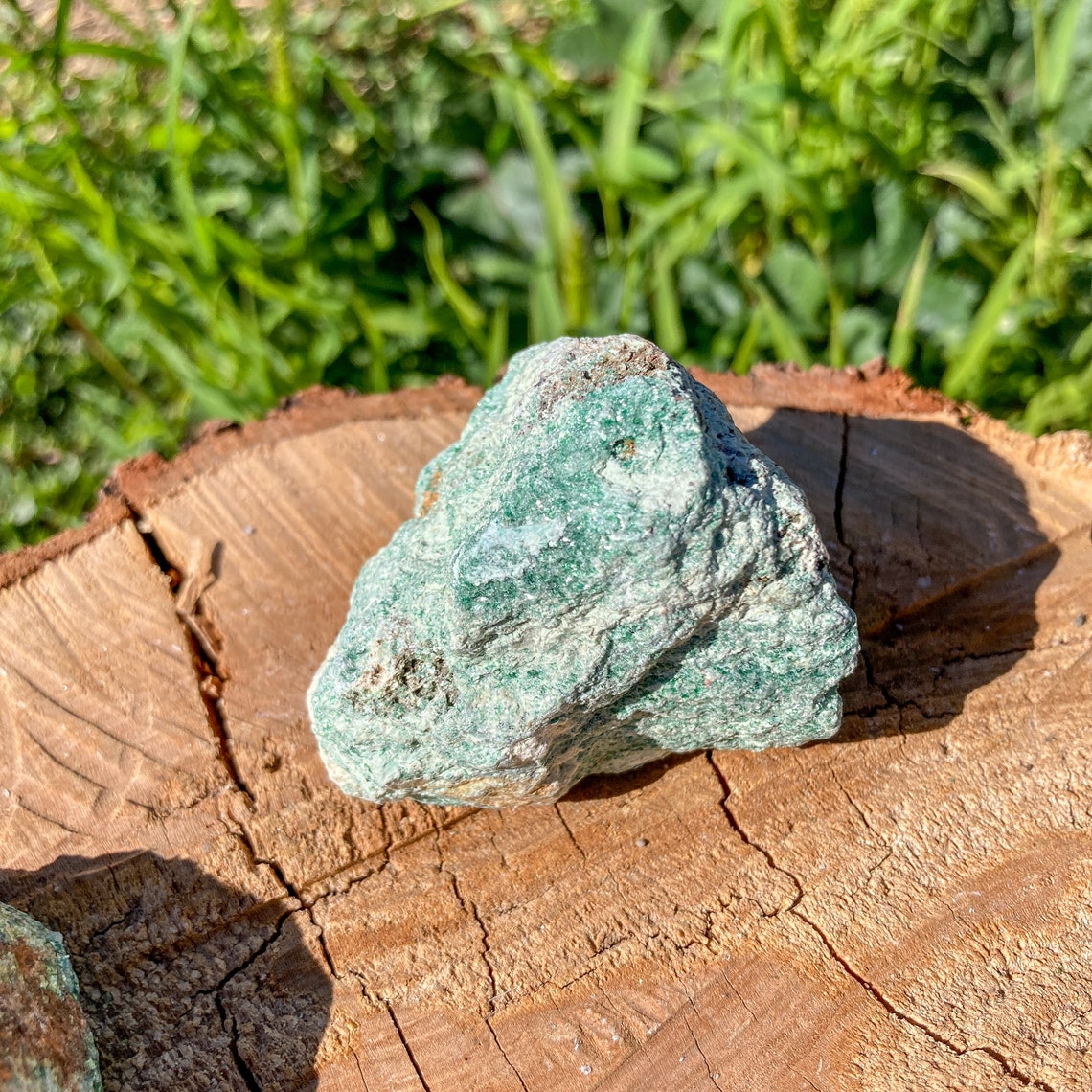 Raw Fuchsite Crystal / Rough Green Muscovite Stone / Chrome - Etsy UK