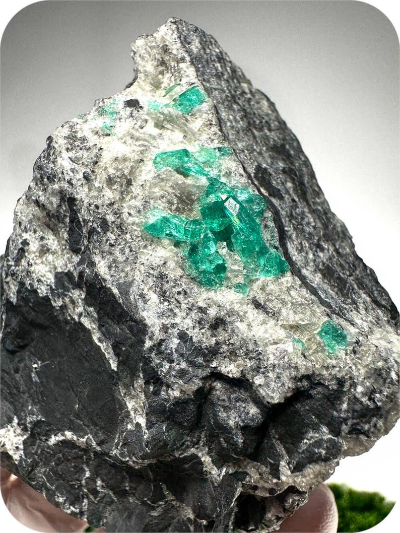 TOP! From the Legendary Mines in COLOMBIA – Raw EMERALD! – Health ...