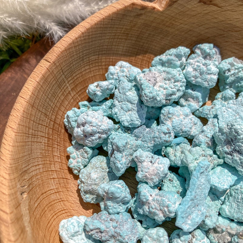 Raw Turquoise Stone - Etsy