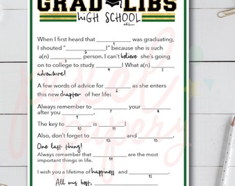 Gold Grad Decor | Etsy