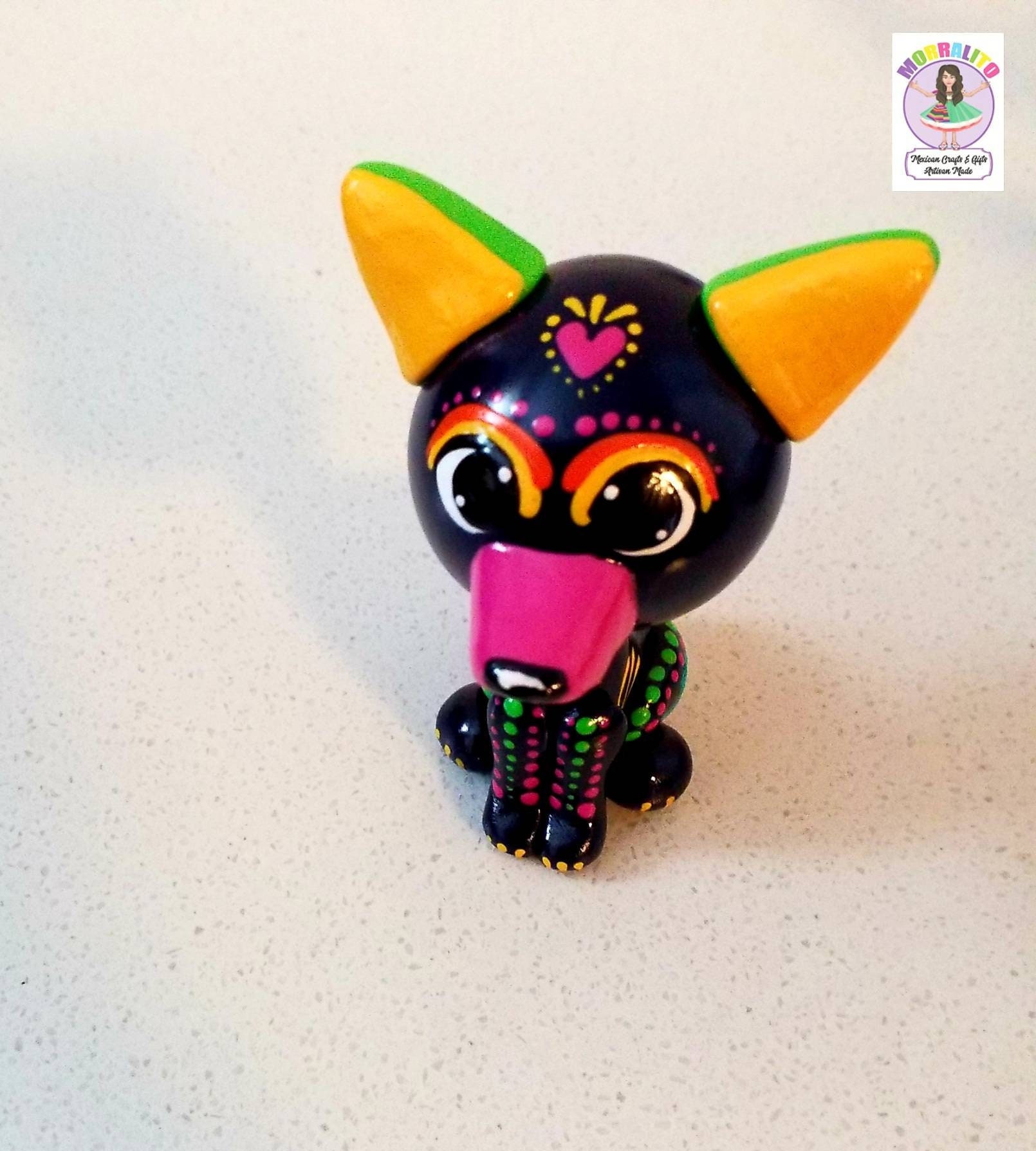Dog Miniature, Alebrije, Handmade Miniatures, Clay Alebrijes, Mythical ...