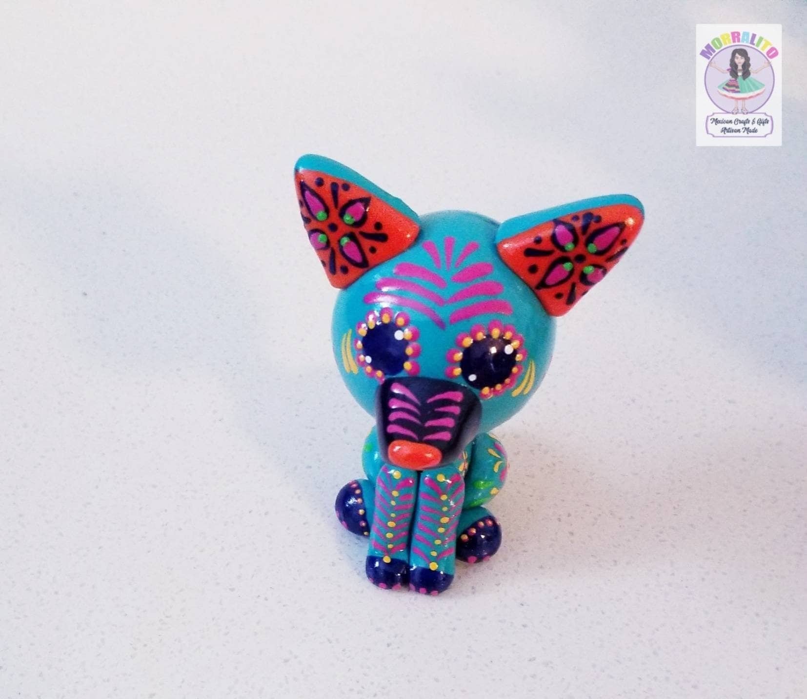Dog Miniature, Alebrije, Handmade Miniatures, Clay Alebrijes, Mythical ...