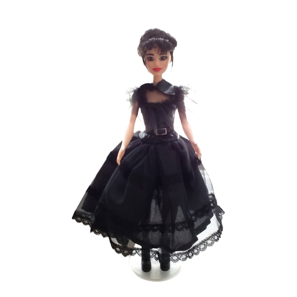 Wednesday Addams Barbie Doll - Etsy
