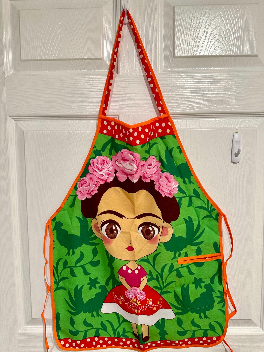 Frida Kahlo Graphic Apron, Frida Kahlo Apron, Mexican Aprons, Graphic ...