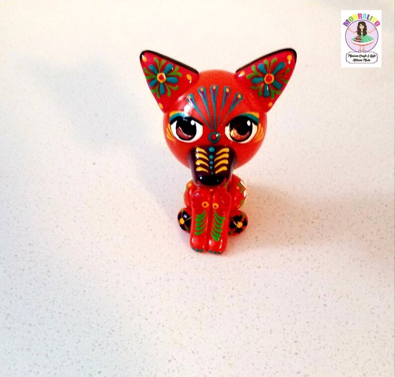 Dog Miniature, Alebrije, Handmade Miniatures, Clay Alebrijes, Mythical ...