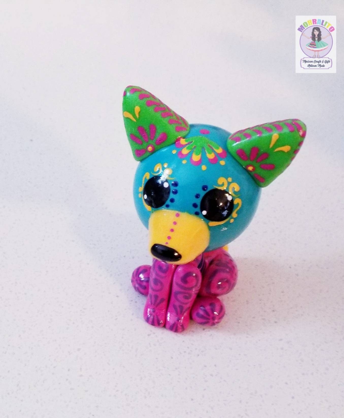 Dog Miniature, Alebrije, Handmade Miniatures, Clay Alebrijes, Mythical ...