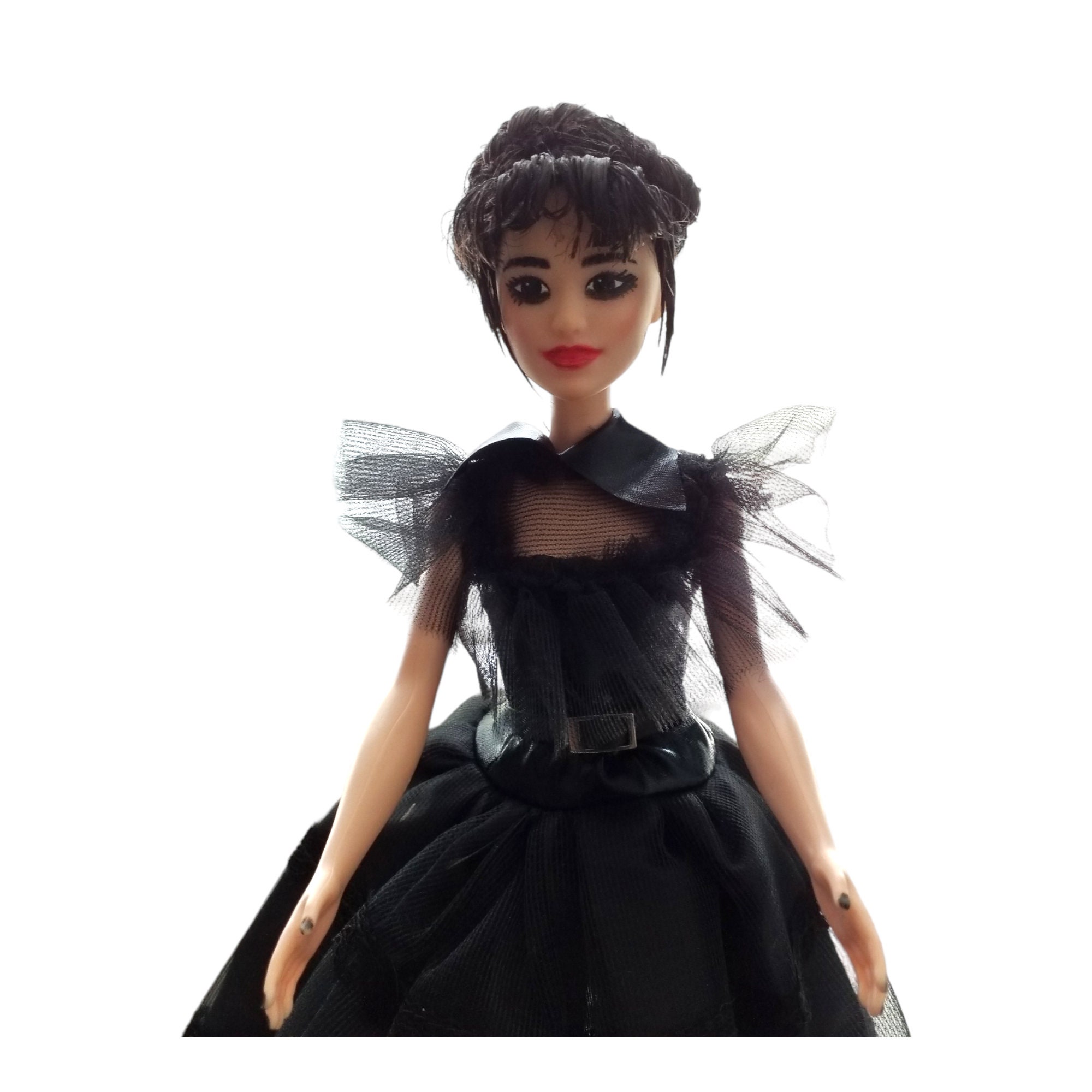 Wednesday OOAK Custom Doll, Custom Barbie Doll, Collectible Doll ...