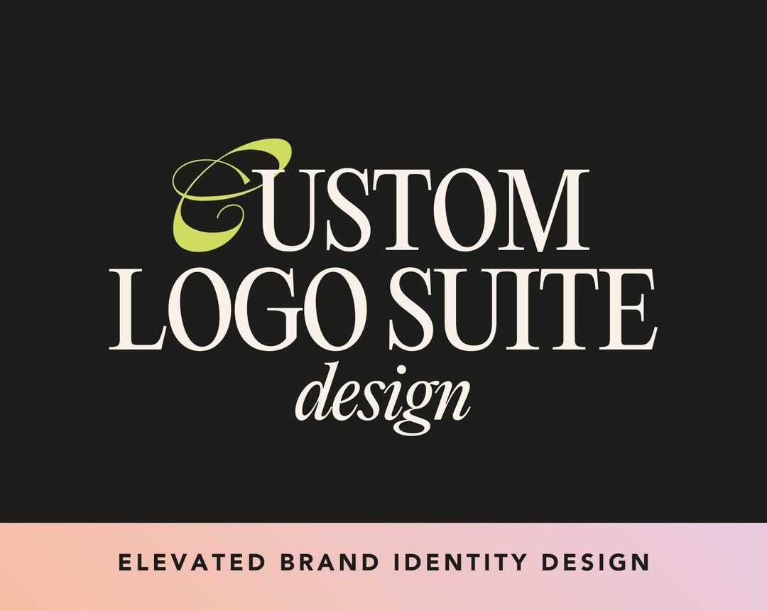 Custom Retro Logo Design Bold Colorful Logo Custom Boho Branding Modern ...