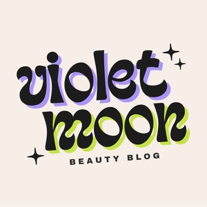 DIY Fun Colorful Logo Canva Template Editable Retro Funky Logo Design ...