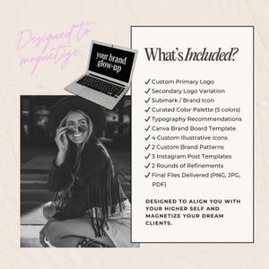 Custom Bold Edgy Brand Design • Custom Logo Design + Social Media ...