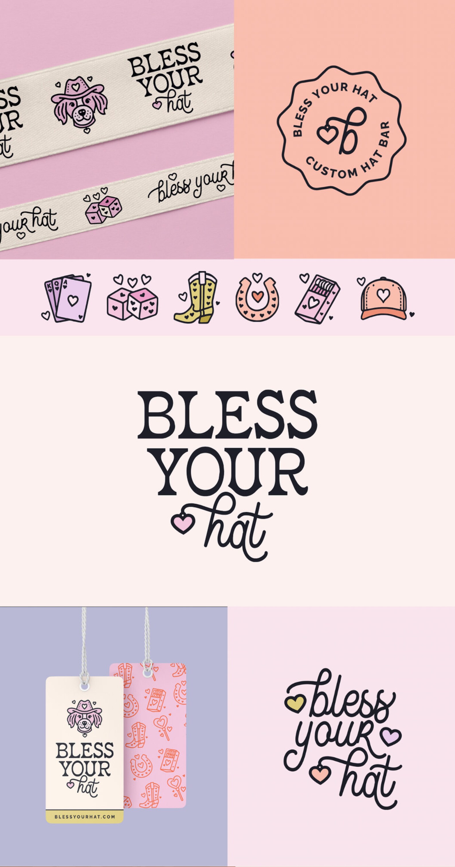 Custom Boho Branding Package Retro Custom Logo Retro Brand Design Boho ...