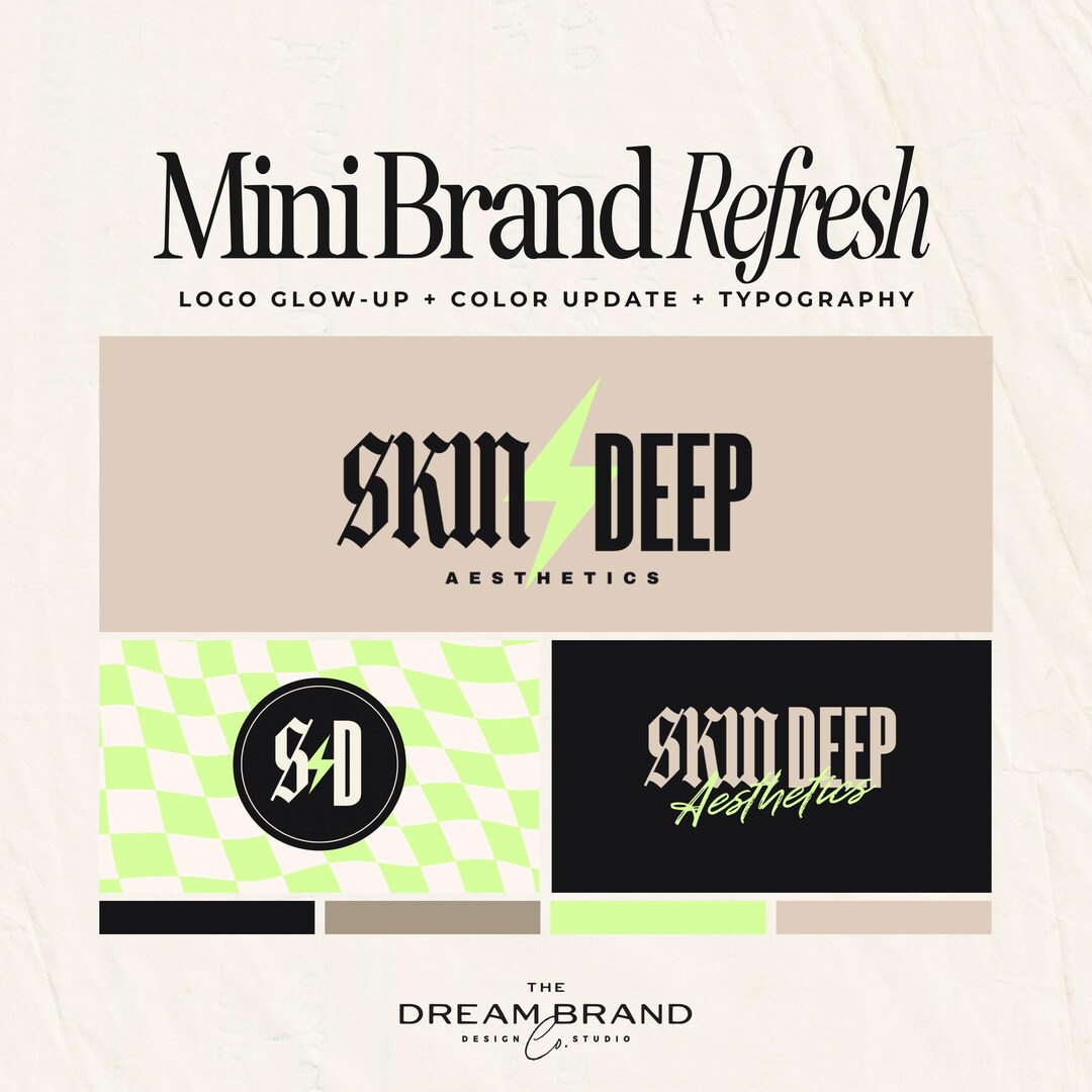 Mini Custom Brand Refresh – Logo Suite Update, Color Palette Upgrade ...