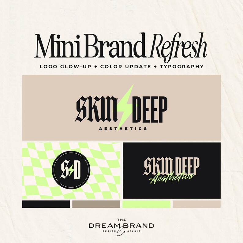 Mini Custom Brand Refresh – Logo Suite Update, Color Palette Upgrade ...