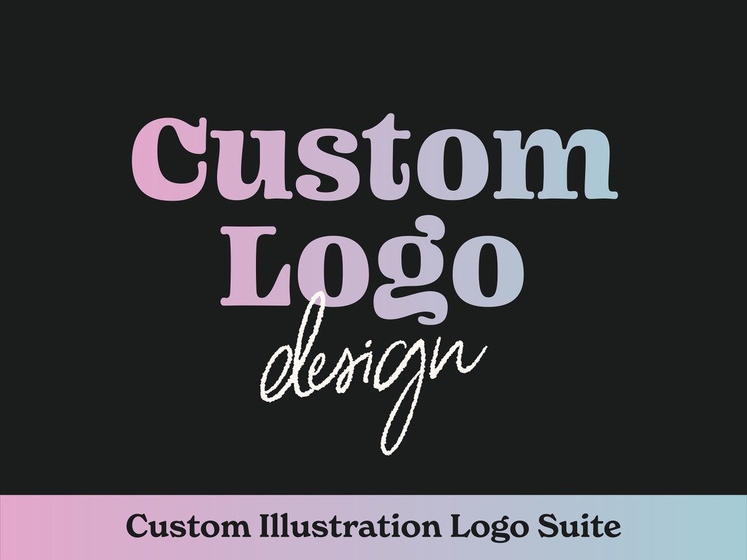 Custom Retro Logo Design Bold Colorful Logo Custom Boho Branding Modern ...
