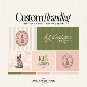 Custom Hand Drawn Logo Branding Package • Custom Boho Coastal Party ...