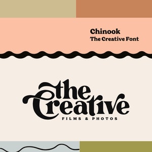 Custom Retro Logo Design Bold Colorful Logo Custom Boho Branding Modern ...