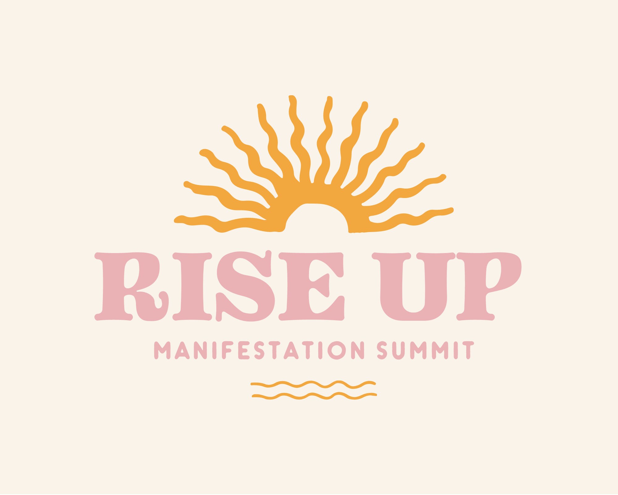 Boho Sun Logo Canva Template DIY Editable Retro Sun Logo - Etsy