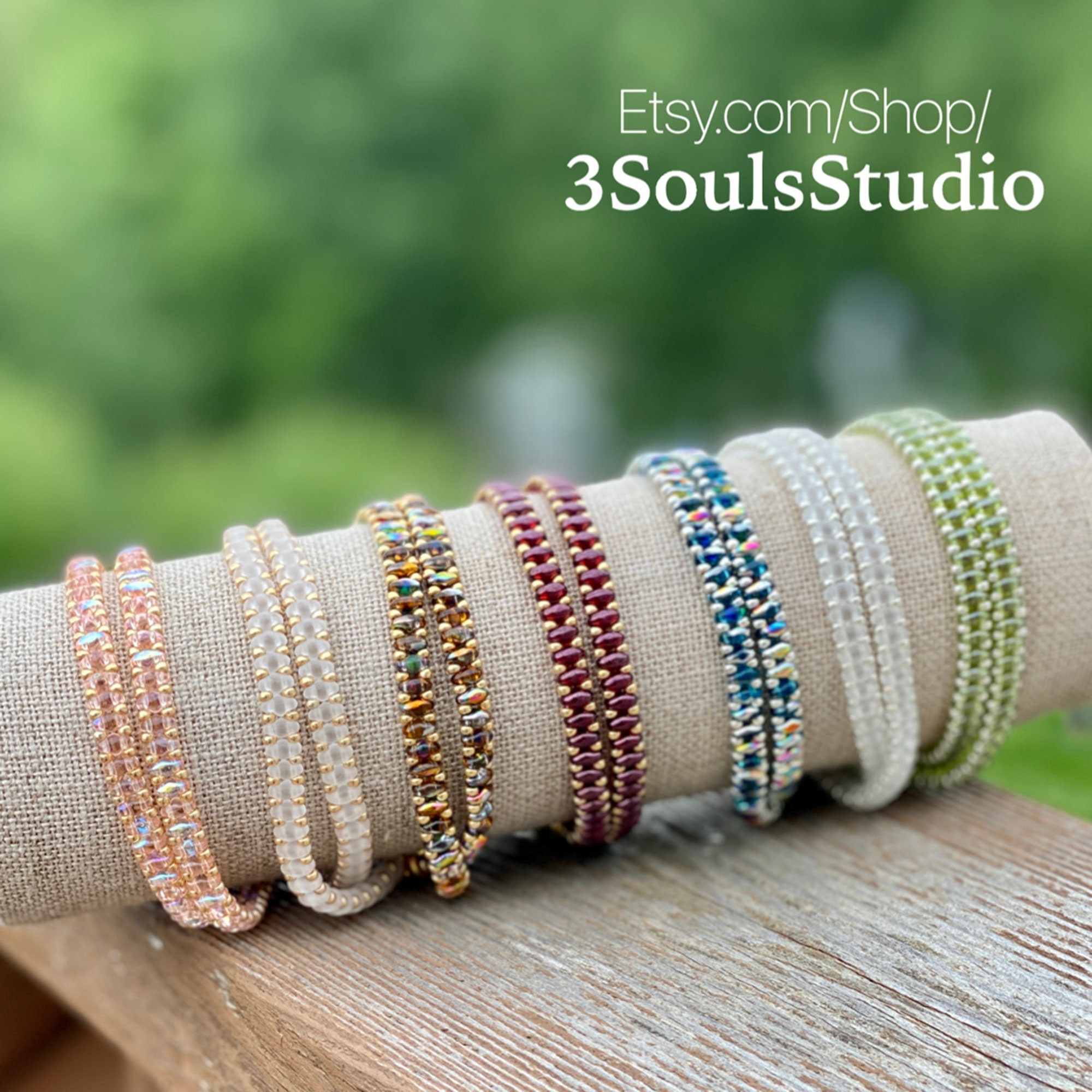 Handmade Bracelet, Wrap Bracelet, Stack Bracelet, Boho Beaded Bracelet ...